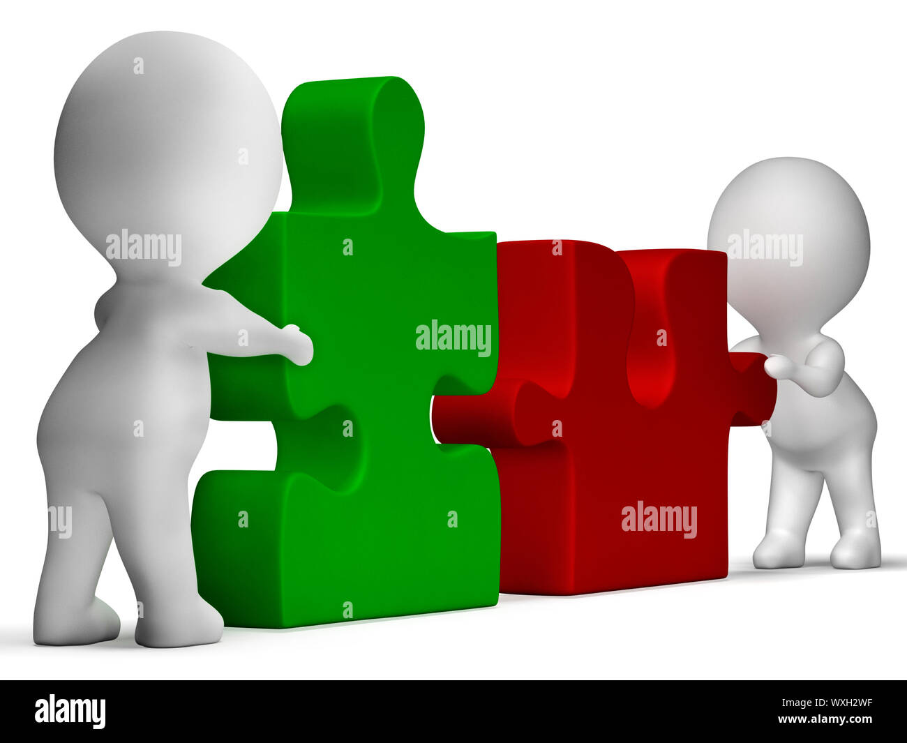 Coordination collaboration Cut Out Stock Images & Pictures - Alamy