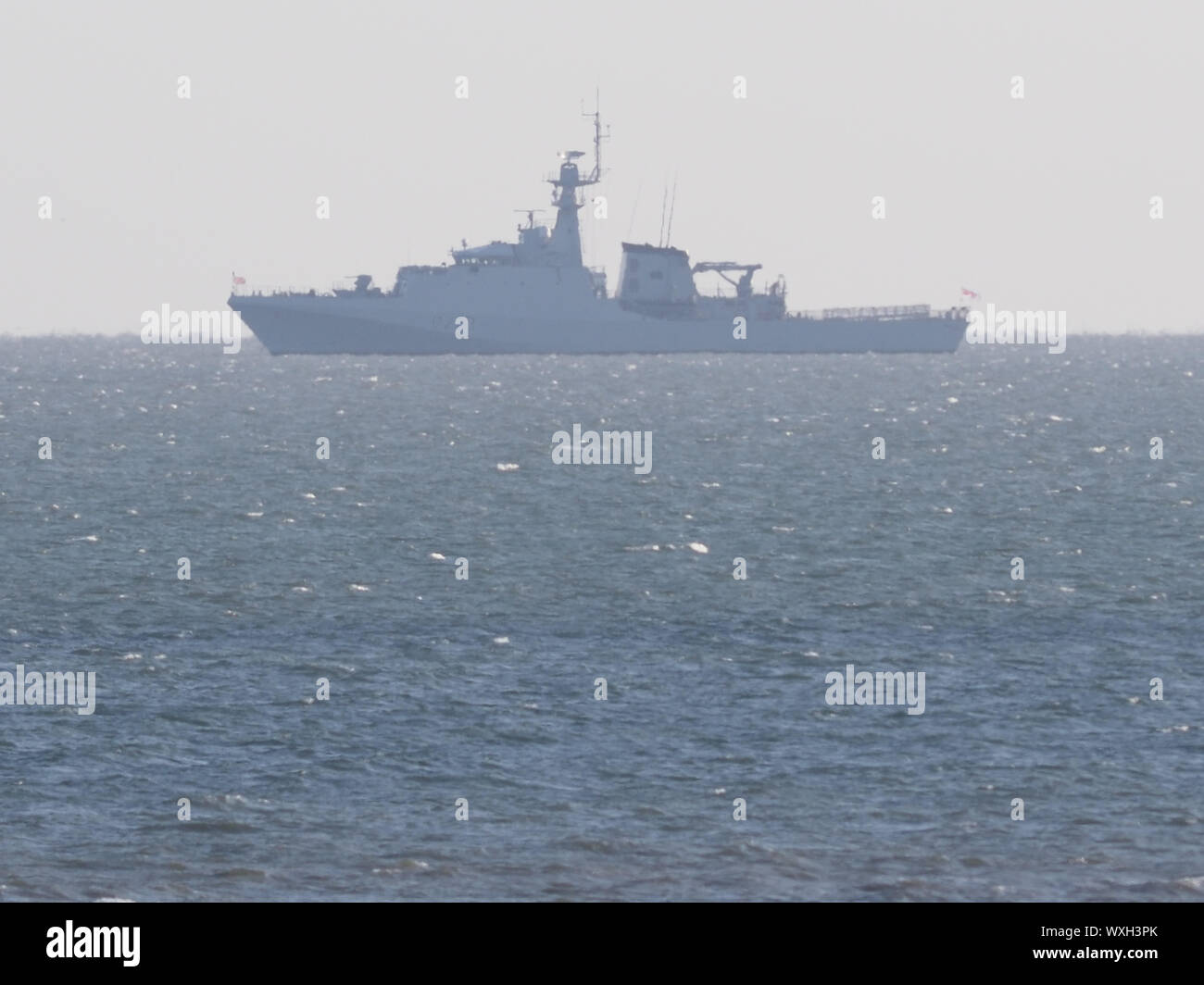 Sheerness, Kent, UK. 17th September, 2019. HMS Medway, the Royal Navy's ...