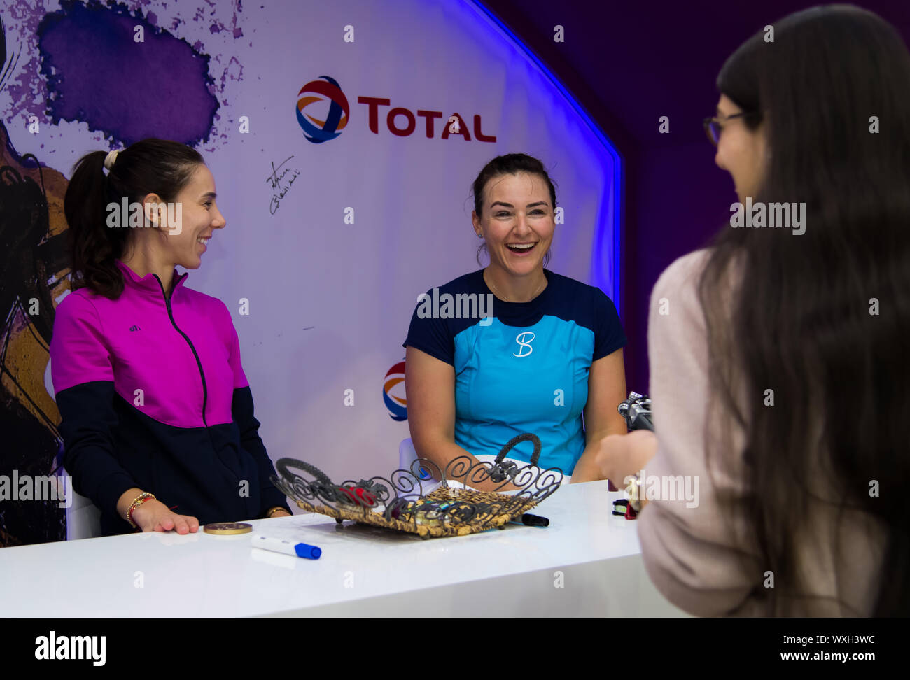 Mihaela Buzarnescu of Romania & Abigail Spears of the United States ...