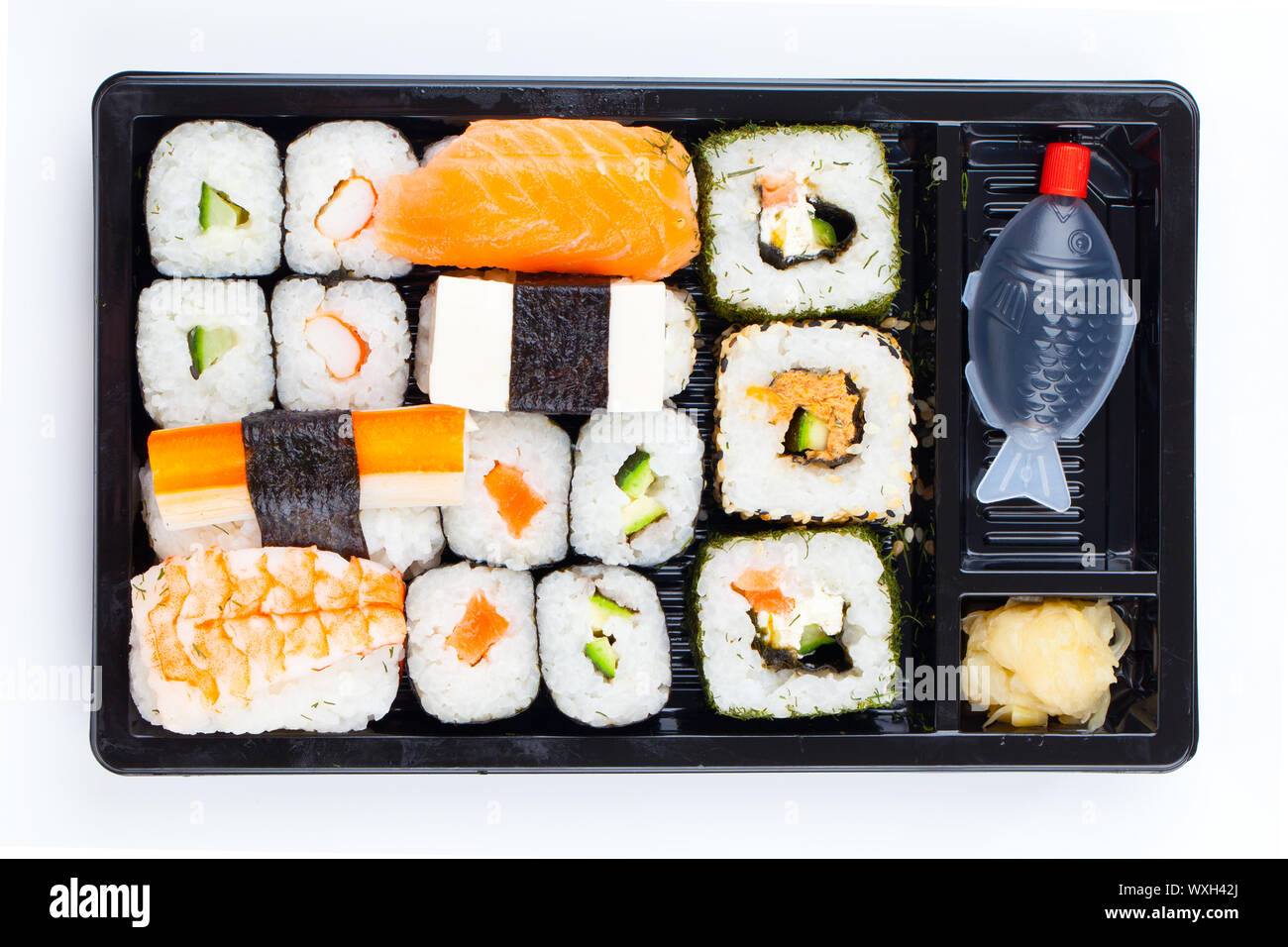 Sushi bento box Stock Photo - Alamy