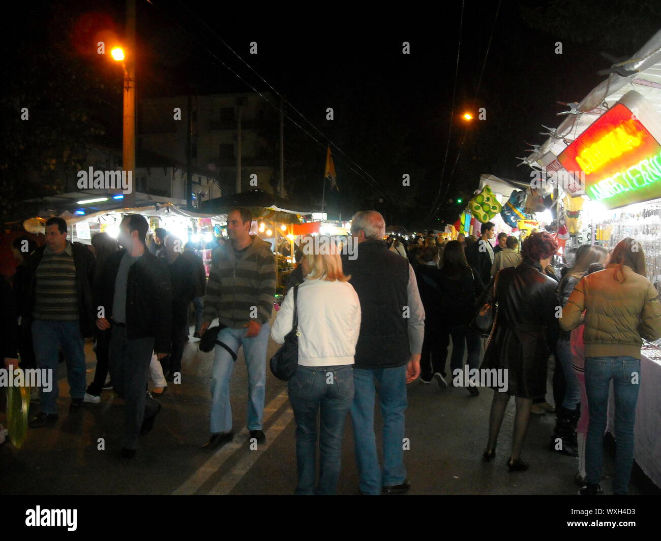 people, street, market, city, Athens Stock Photo - Alamy