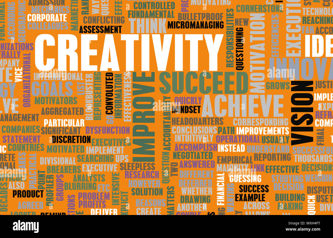 Creativity and Inspiration as a Art Concept Stock Photo - Alamy