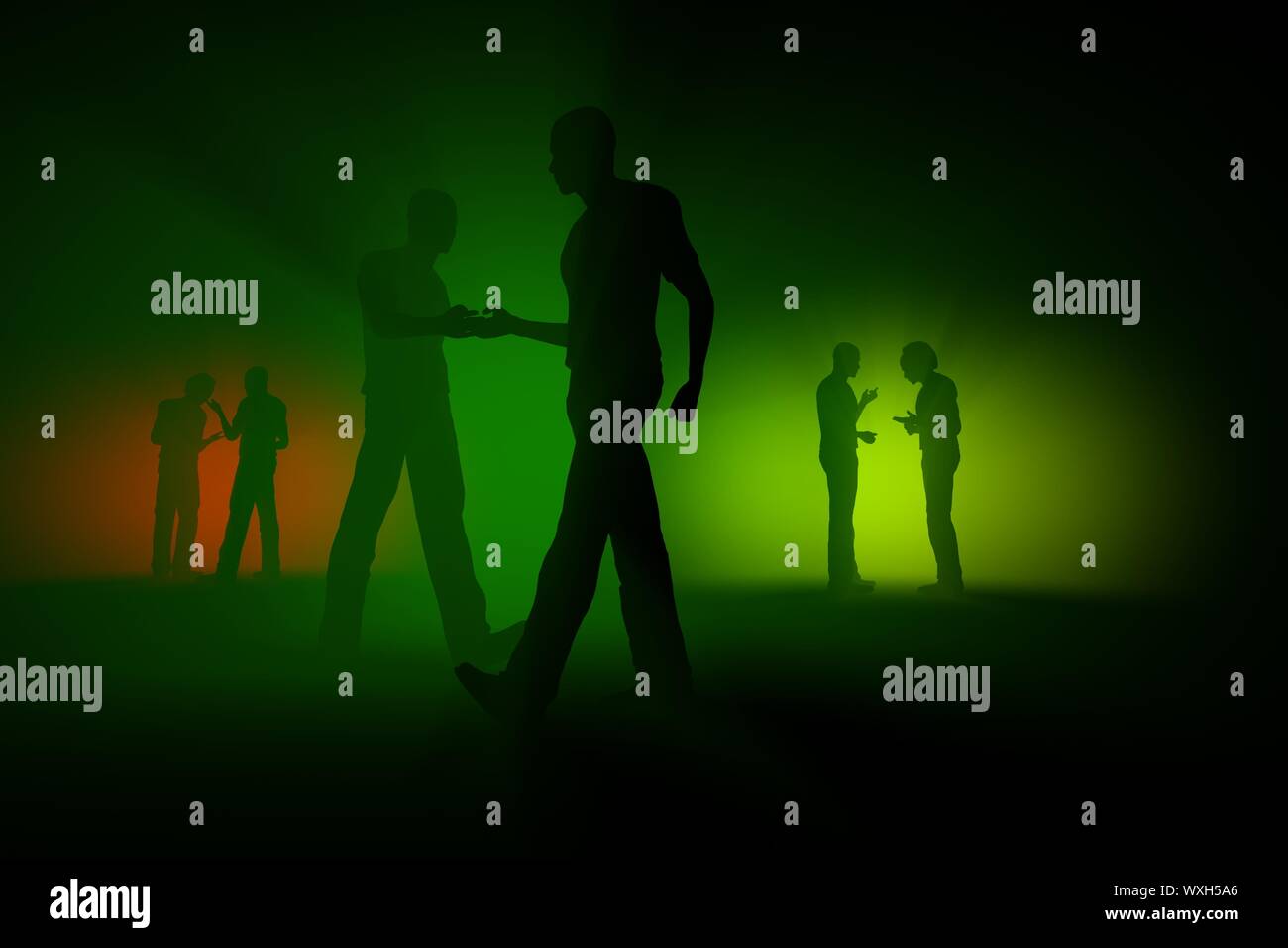 Snake hand shake hi-res stock photography and images - Alamy