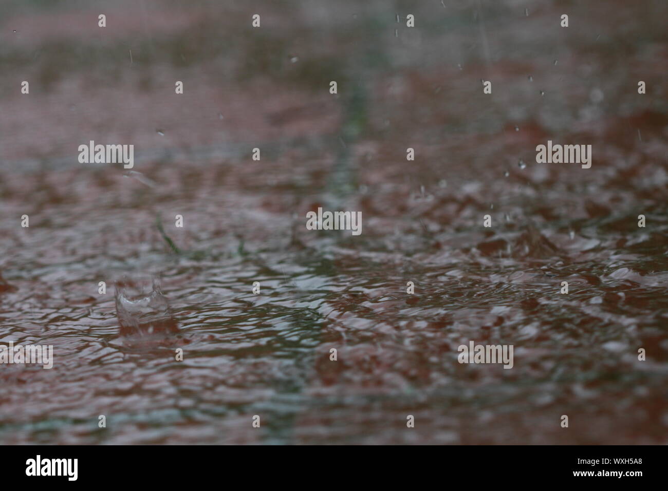 outdoor rain water fall from sky Stock Photo - Alamy
