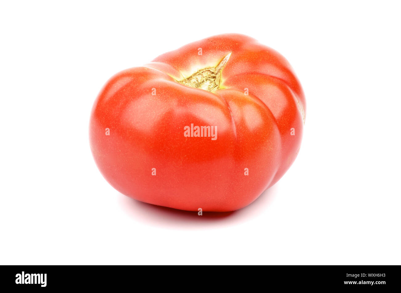 Big Ripe Tomato isolated on white background Stock Photo - Alamy