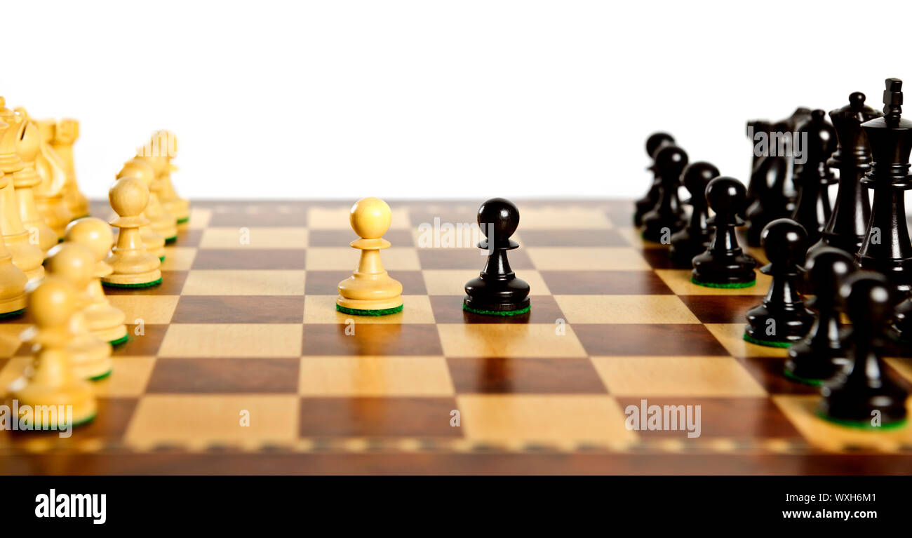 Prepared chessboard hi-res stock photography and images - Alamy