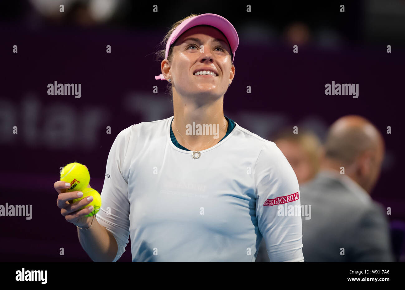 Angelique Kerber of Germany celebrates winning her quarter-final match ...