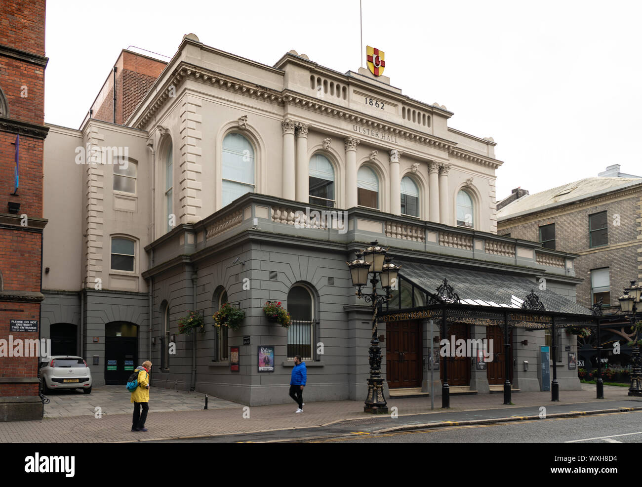 A view the Ulster Hall in Belfast. From a series of travel photos in ...
