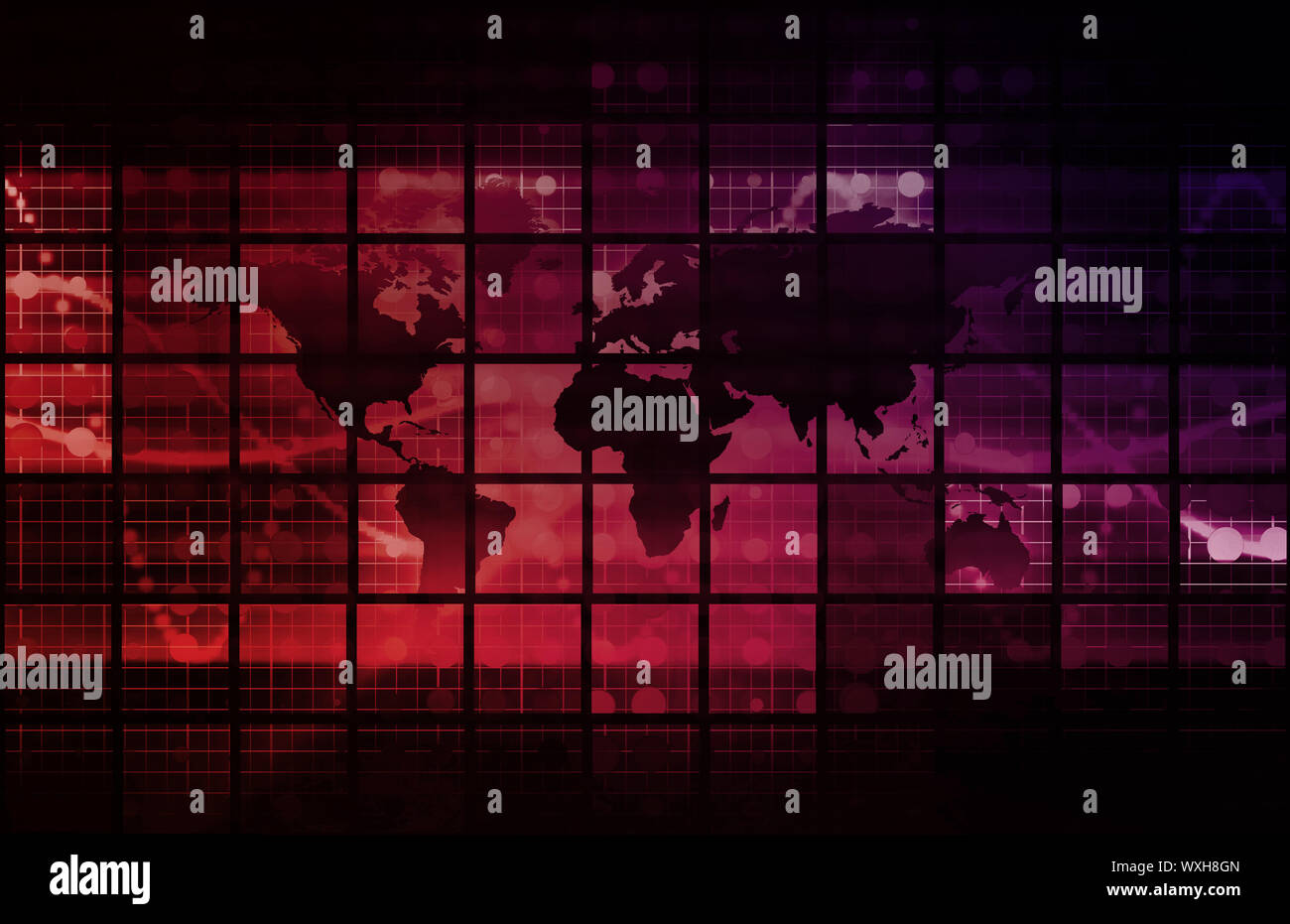 Cloud Computing System Background as a Concept Stock Photo - Alamy