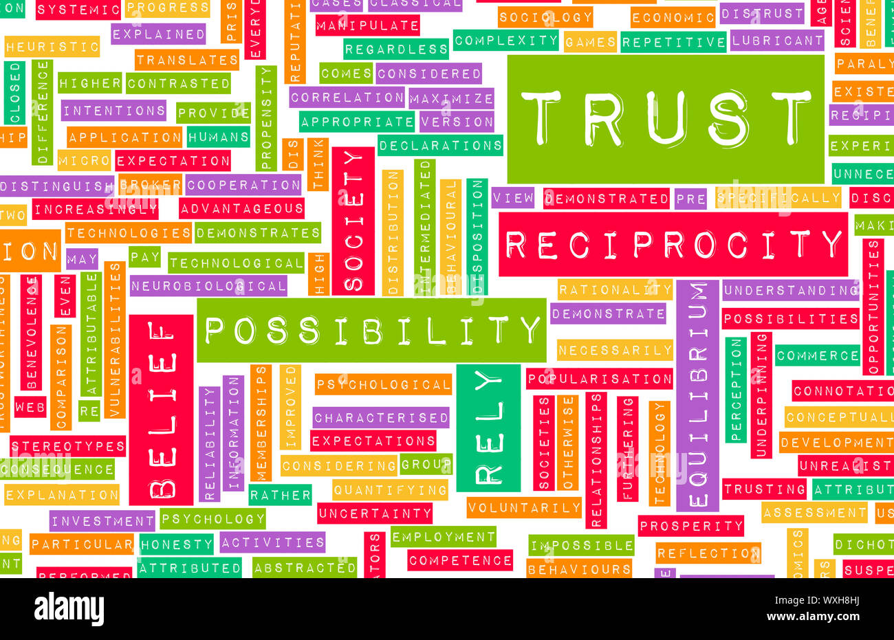 Concept of Trust and Belief in a Person Stock Photo - Alamy