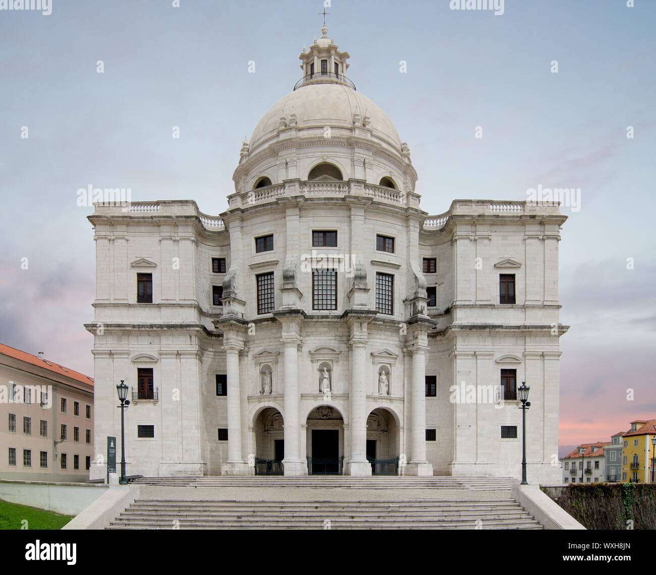 Famous National Pantheon in Lisbon Stock Photo - Alamy