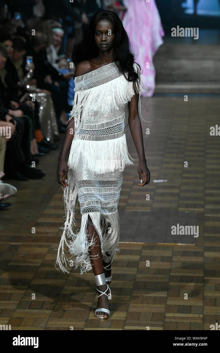JULIEN MACDONALD SS20 Runway during London Fashion Week - London, UK 16 ...