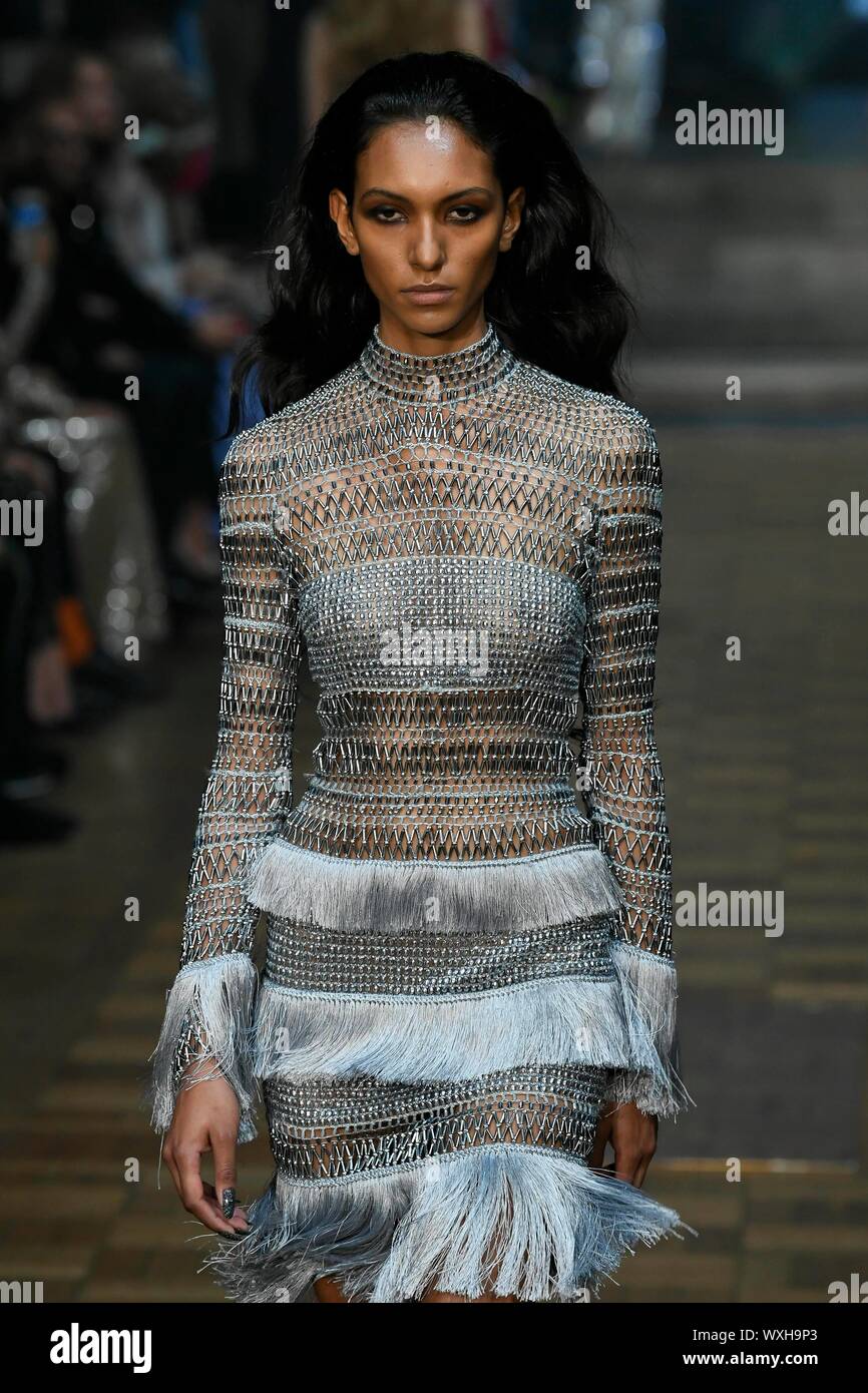 JULIEN MACDONALD SS20 Runway during London Fashion Week - London, UK 16 ...