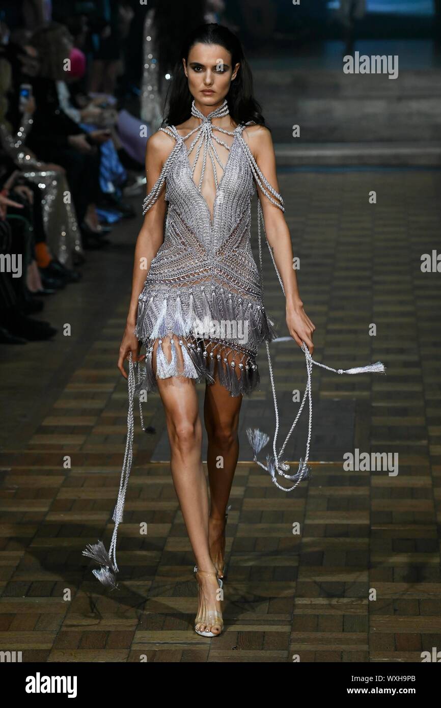 JULIEN MACDONALD SS20 Runway during London Fashion Week - London, UK 16 ...
