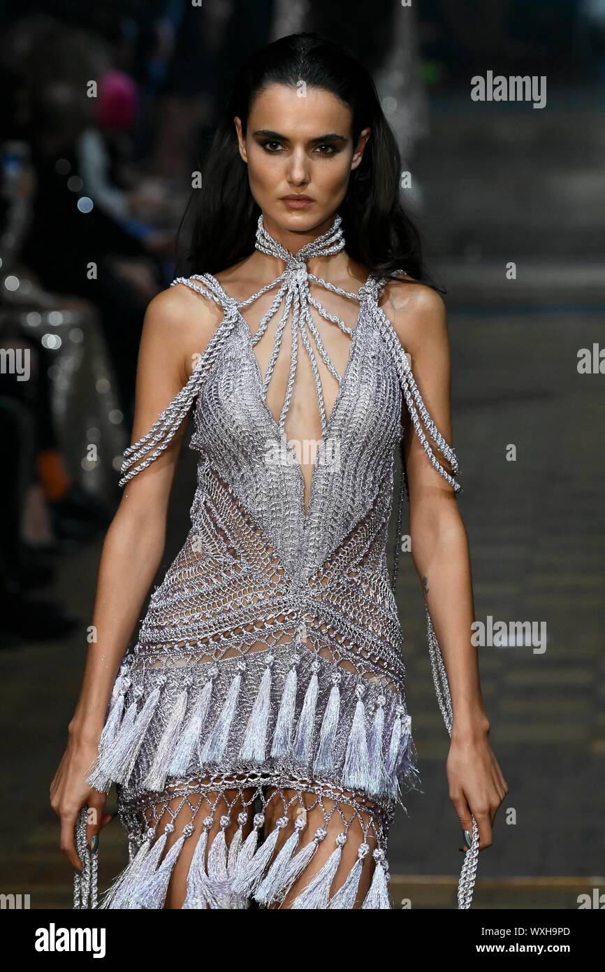 JULIEN MACDONALD SS20 Runway during London Fashion Week - London, UK 16 ...