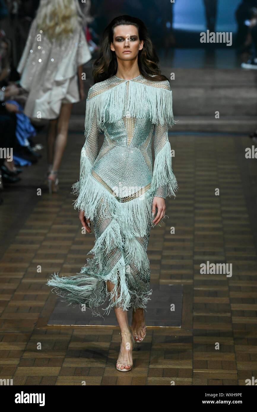 JULIEN MACDONALD SS20 Runway during London Fashion Week - London, UK 16 ...