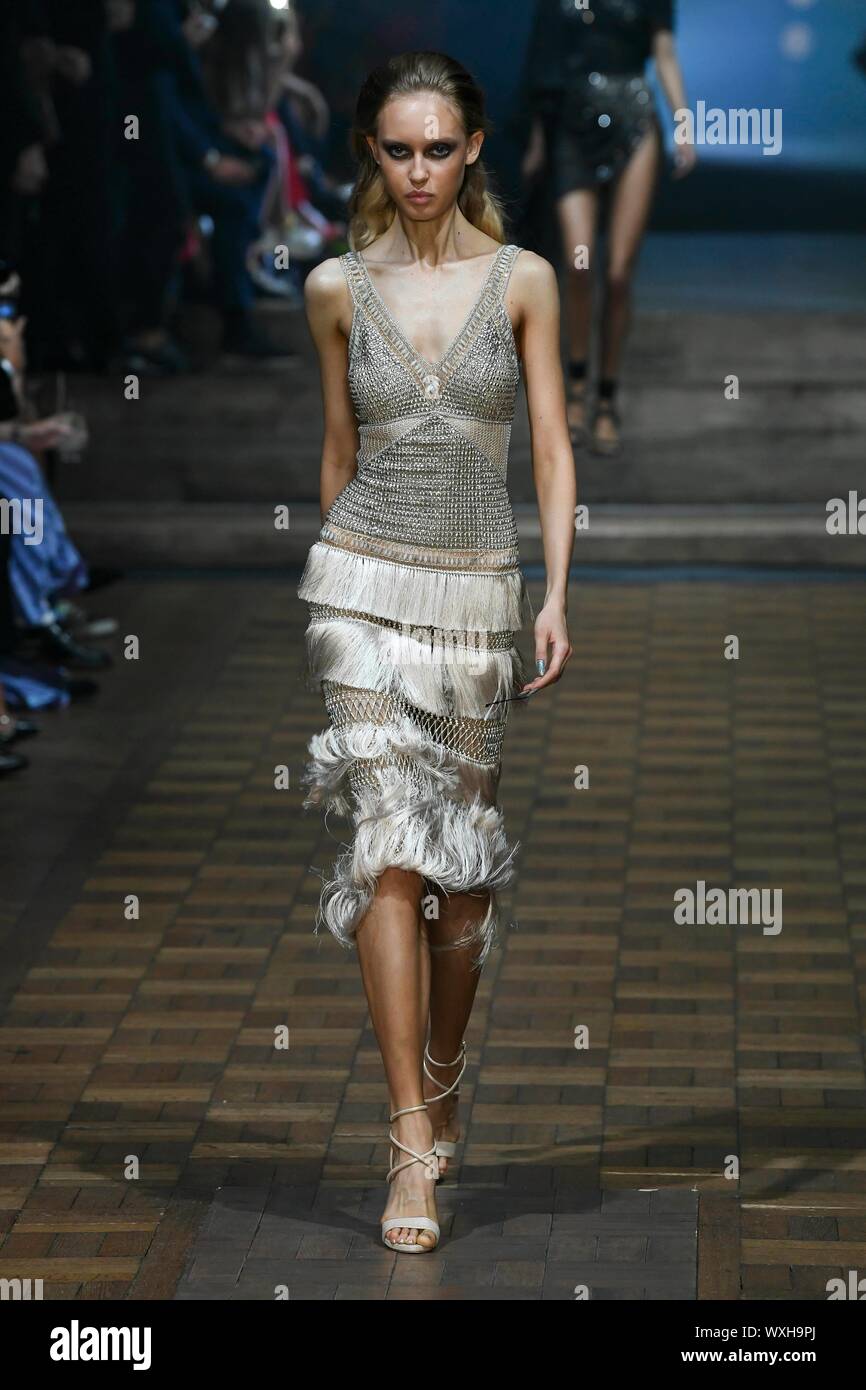 JULIEN MACDONALD SS20 Runway during London Fashion Week - London, UK 16 ...