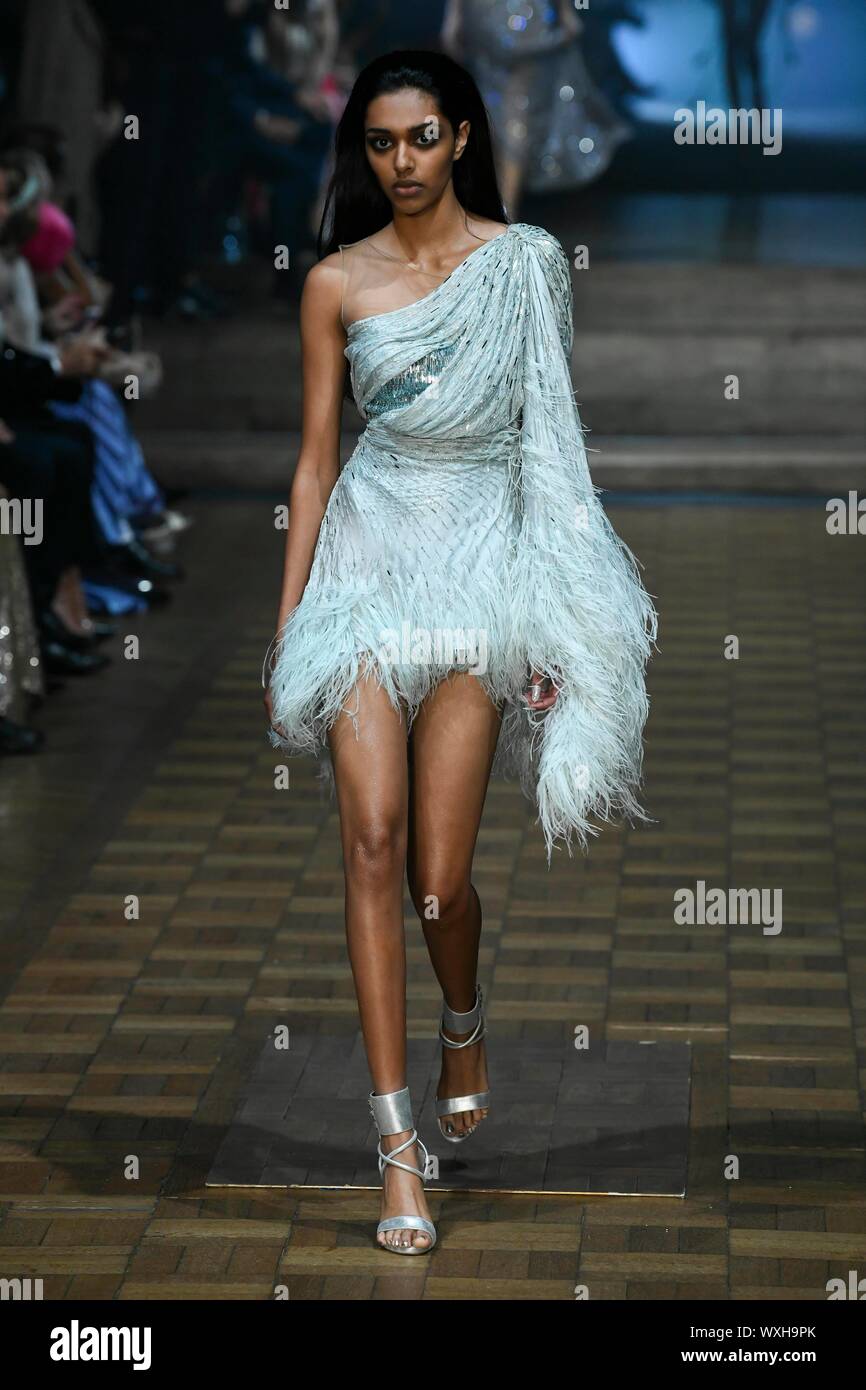 JULIEN MACDONALD SS20 Runway during London Fashion Week - London, UK 16 ...