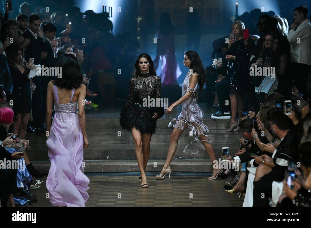 JULIEN MACDONALD SS20 Runway during London Fashion Week - London, UK 16 ...