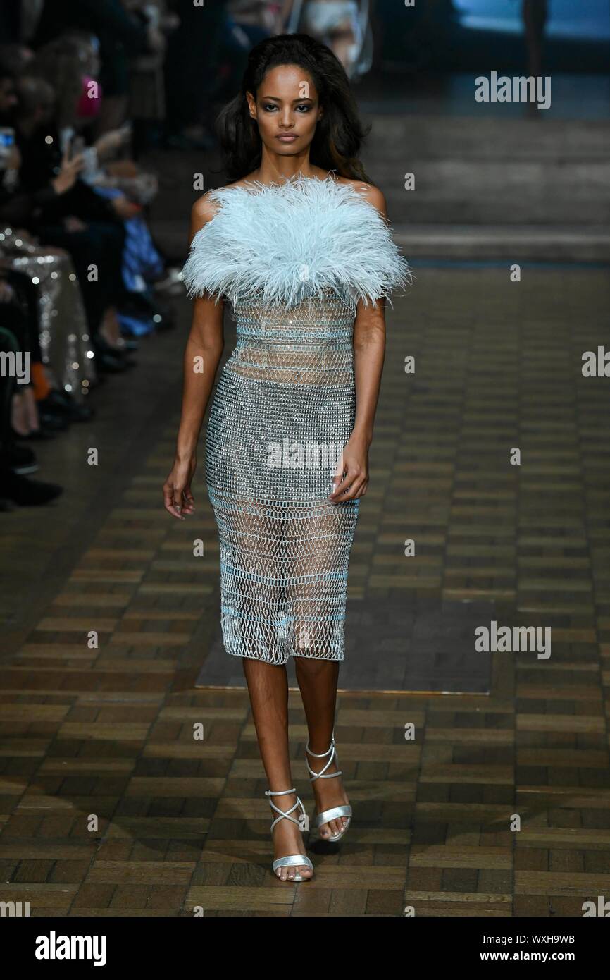 JULIEN MACDONALD SS20 Runway during London Fashion Week - London, UK 16 ...