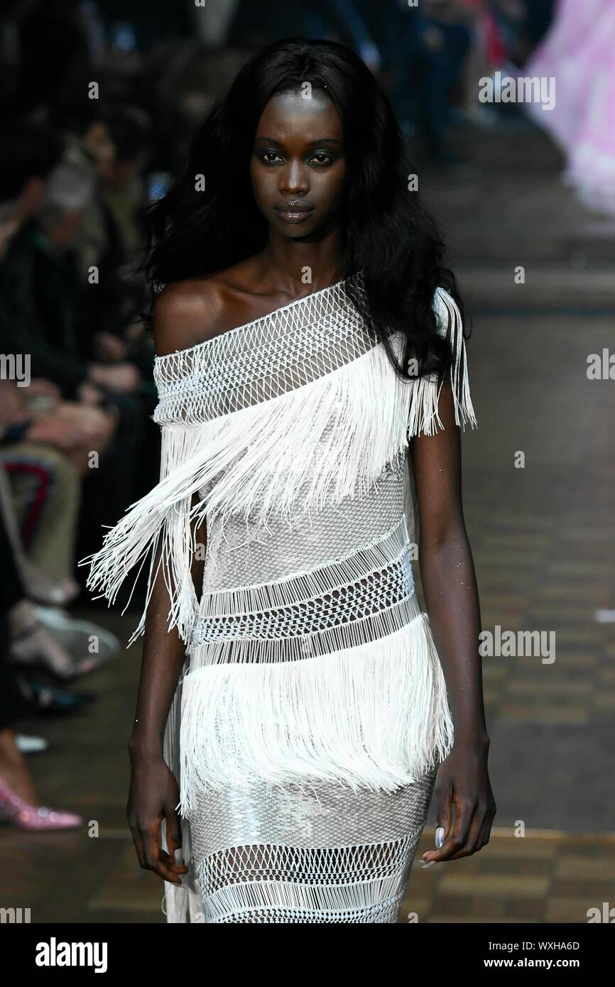 JULIEN MACDONALD SS20 Runway during London Fashion Week - London, UK 16 ...