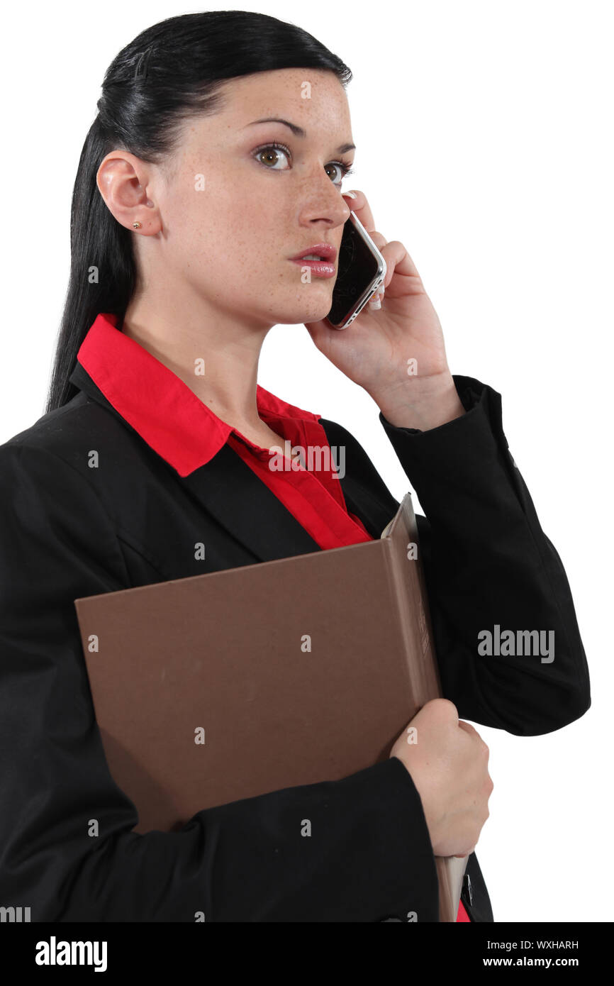 Business professional talking Stock Photo - Alamy