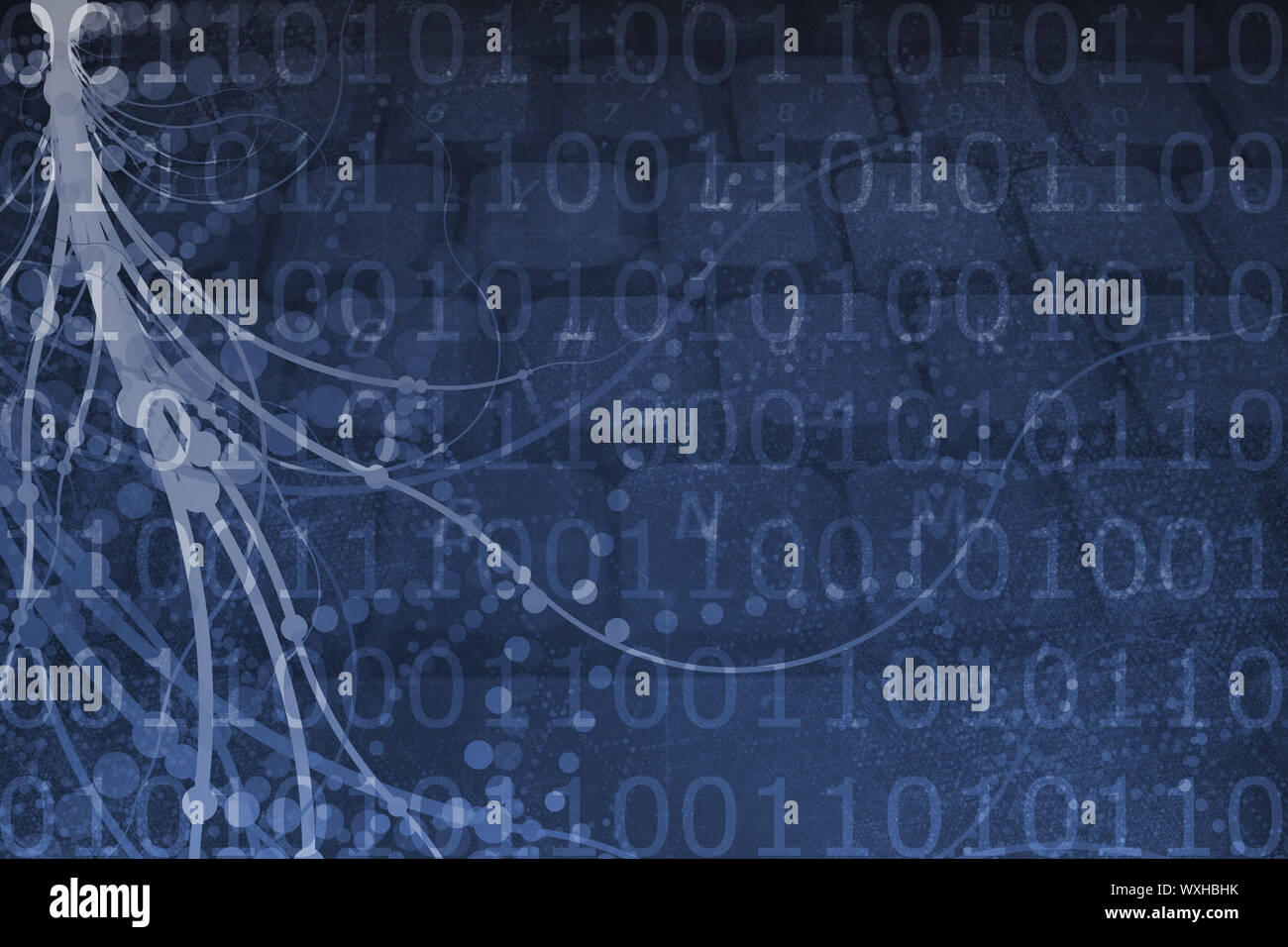 Biotech Futuristic Alien Background Stock Photo - Alamy