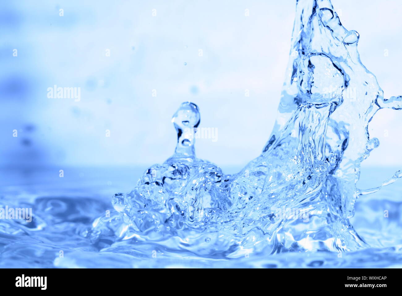 water splash macro close up Stock Photo - Alamy