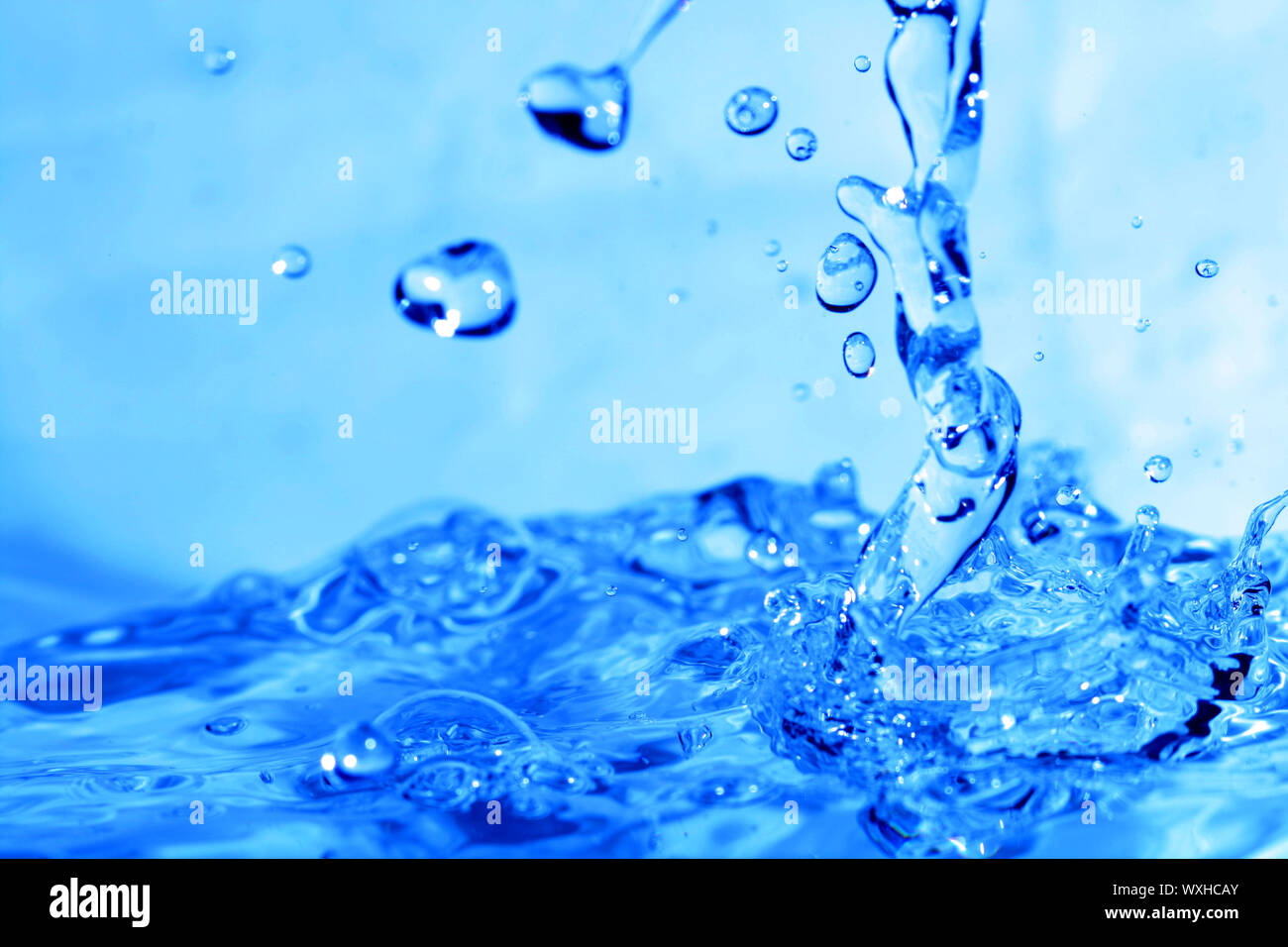water splash macro close up Stock Photo - Alamy