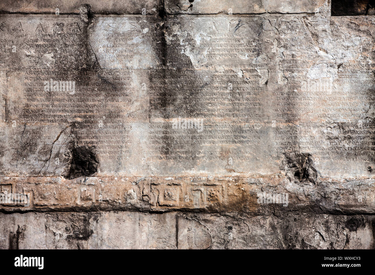 Res gestae augustus hi-res stock photography and images - Alamy