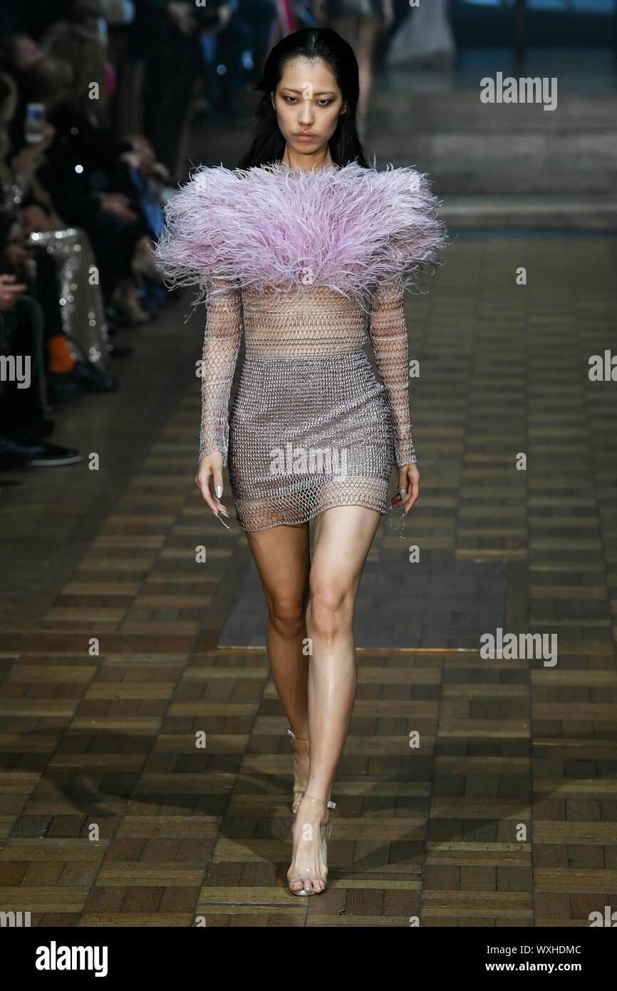 JULIEN MACDONALD SS20 Runway during London Fashion Week - London, UK 16 ...