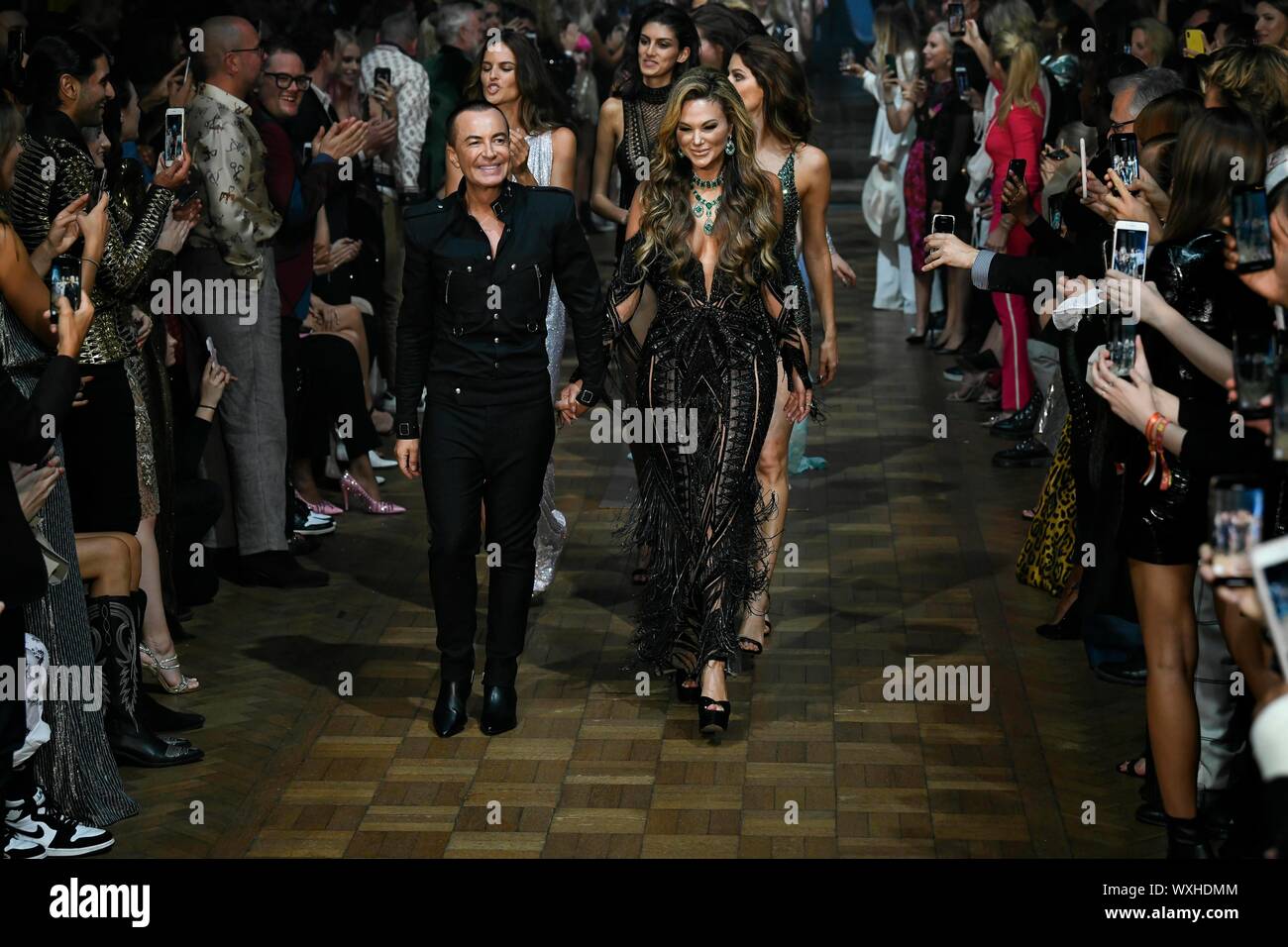 JULIEN MACDONALD SS20 Runway during London Fashion Week - London, UK 16 ...