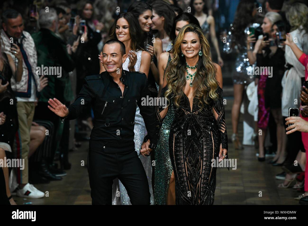 JULIEN MACDONALD SS20 Runway during London Fashion Week - London, UK 16 ...