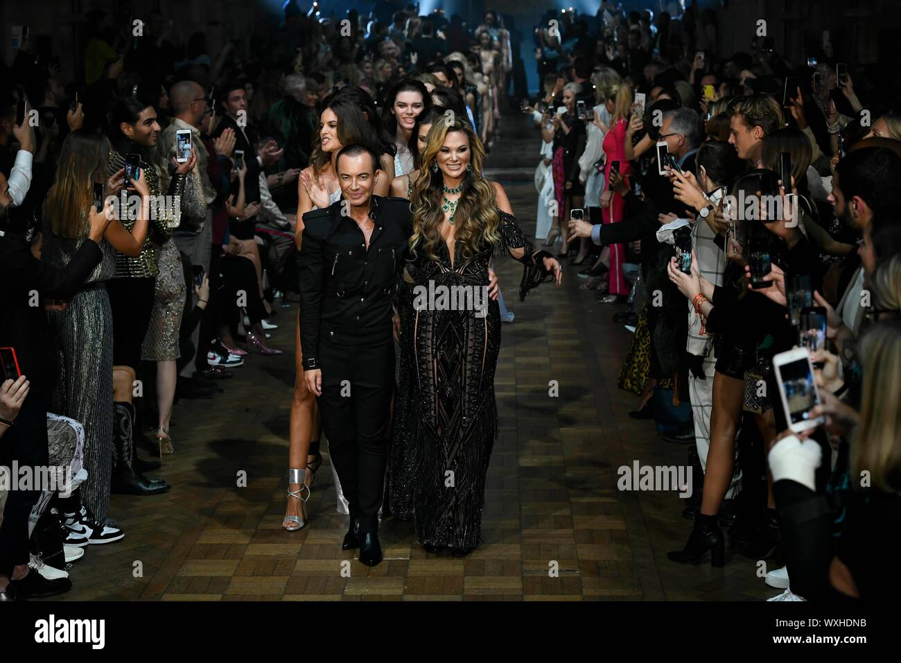 JULIEN MACDONALD SS20 Runway during London Fashion Week - London, UK 16 ...