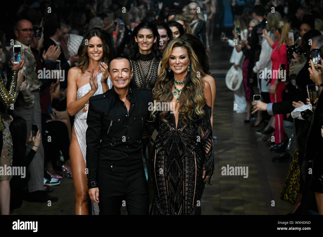 JULIEN MACDONALD SS20 Runway during London Fashion Week - London, UK 16 ...