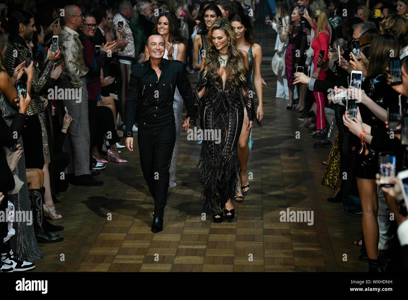 JULIEN MACDONALD SS20 Runway during London Fashion Week - London, UK 16 ...