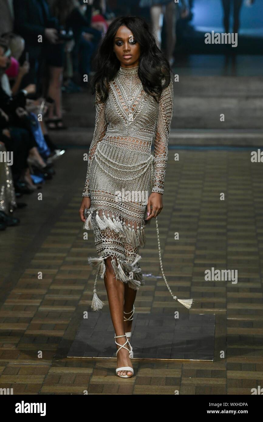 JULIEN MACDONALD SS20 Runway during London Fashion Week - London, UK 16 ...