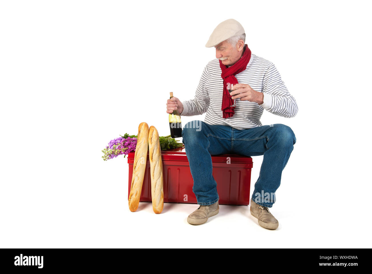 Typical french man hi-res stock photography and images - Alamy