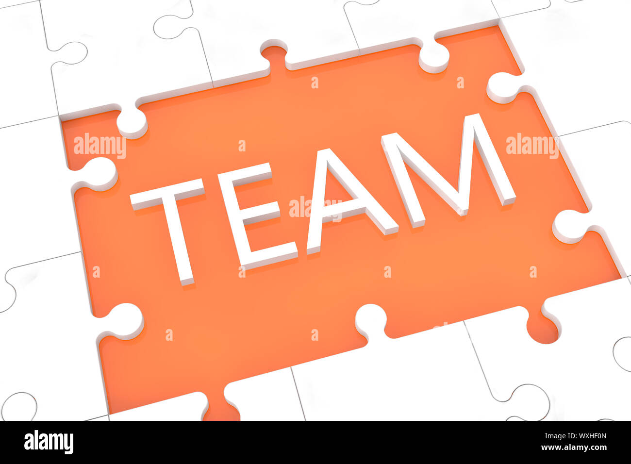 Team work words on Cut Out Stock Images & Pictures - Alamy