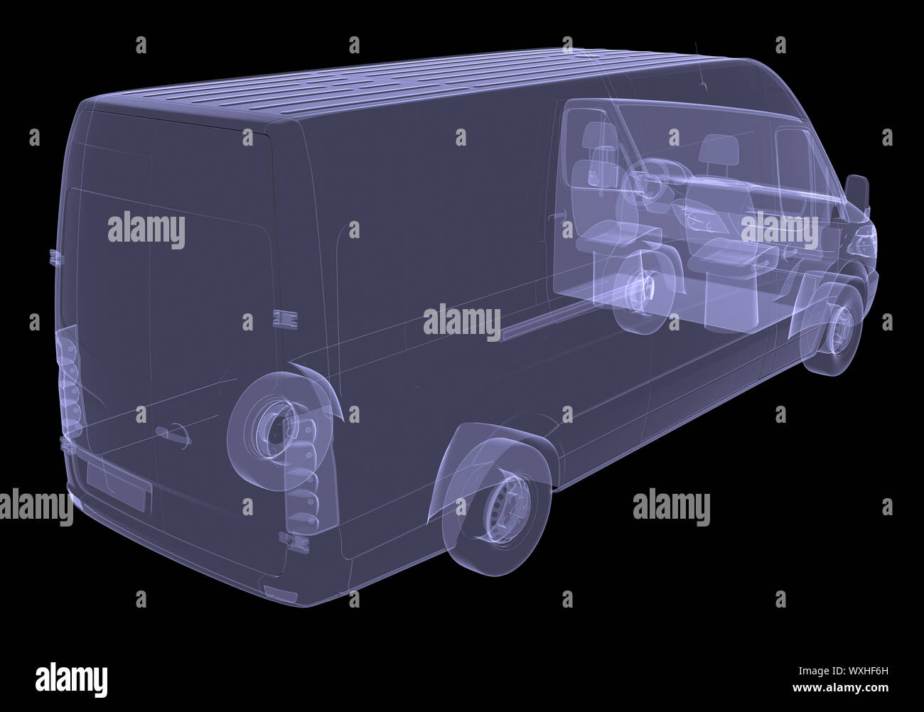 Sketch large passenger bus hi-res stock photography and images - Alamy