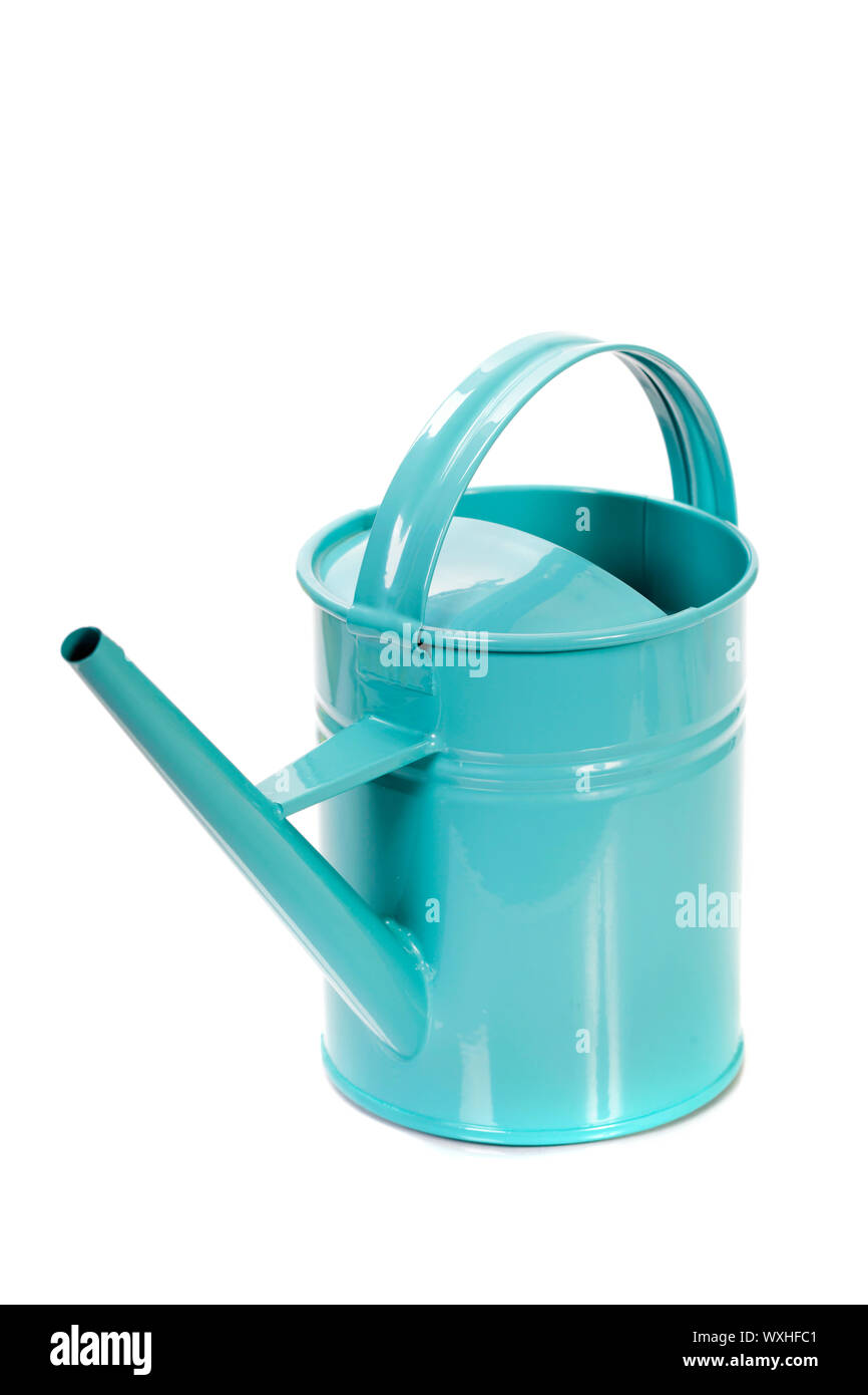 Watering can isolated over a white background Stock Photo - Alamy