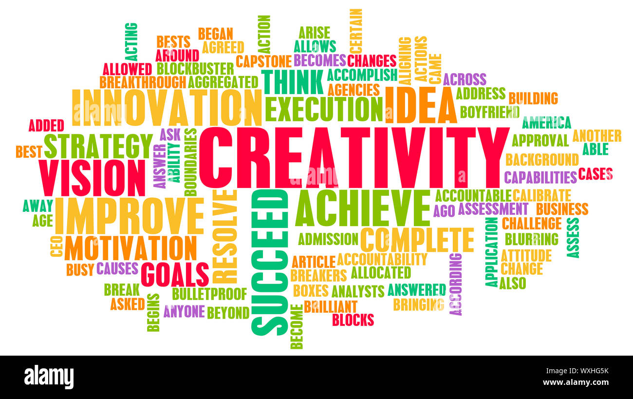 Creativity and Inspiration as a Art Concept Stock Photo - Alamy