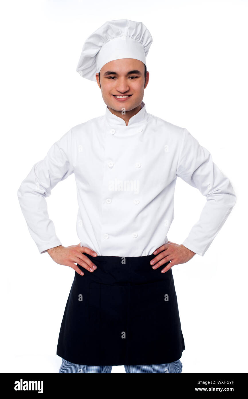 Restaurant chef looking confidently hi-res stock photography and images ...