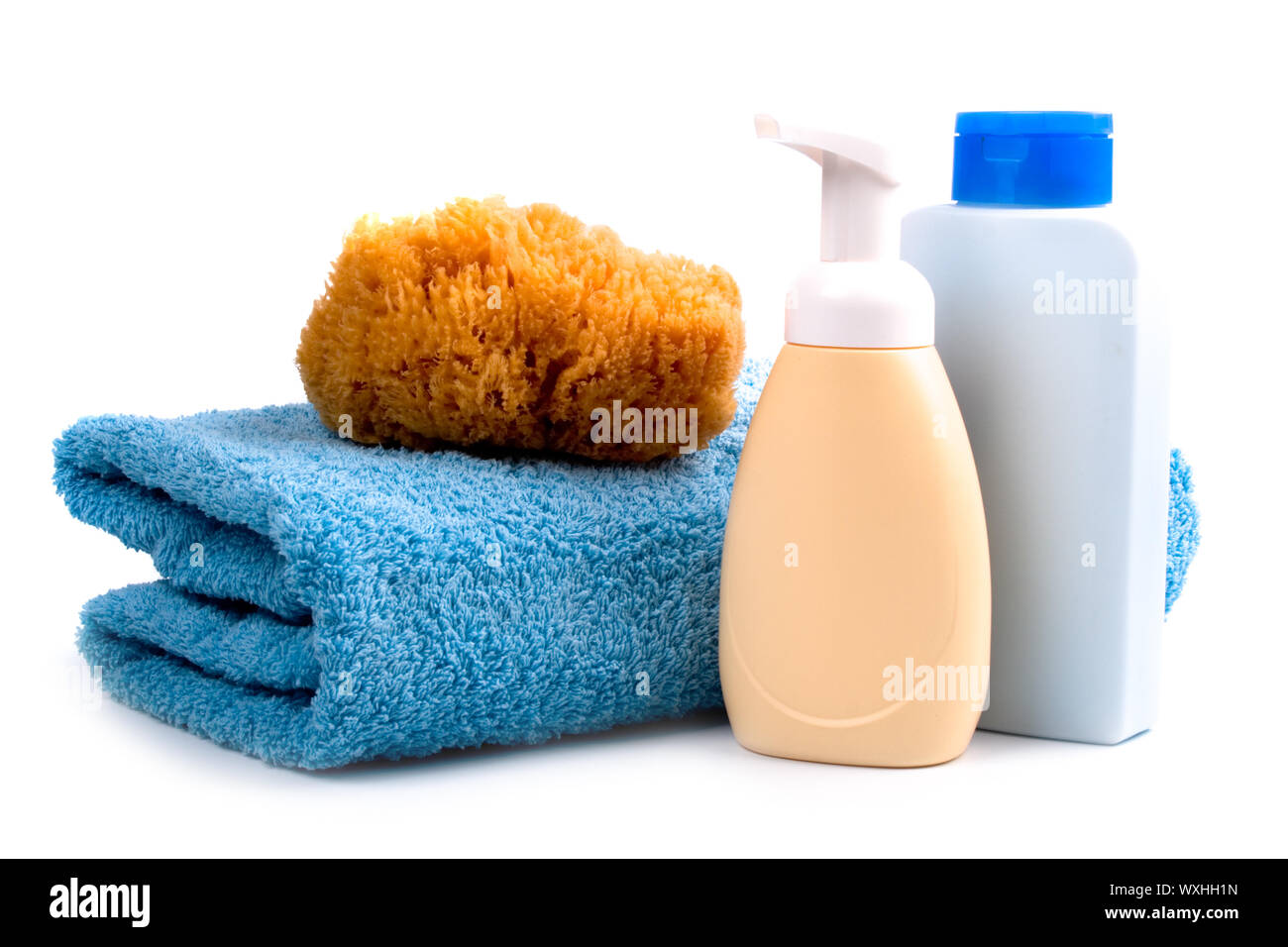 Body care products essential Cut Out Stock Images & Pictures - Alamy