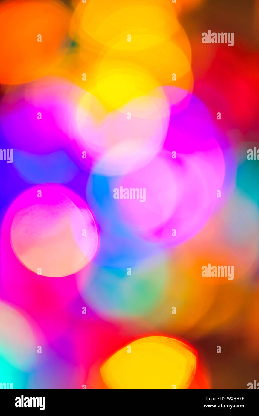 Colourful christmas background out focus hi-res stock photography and ...