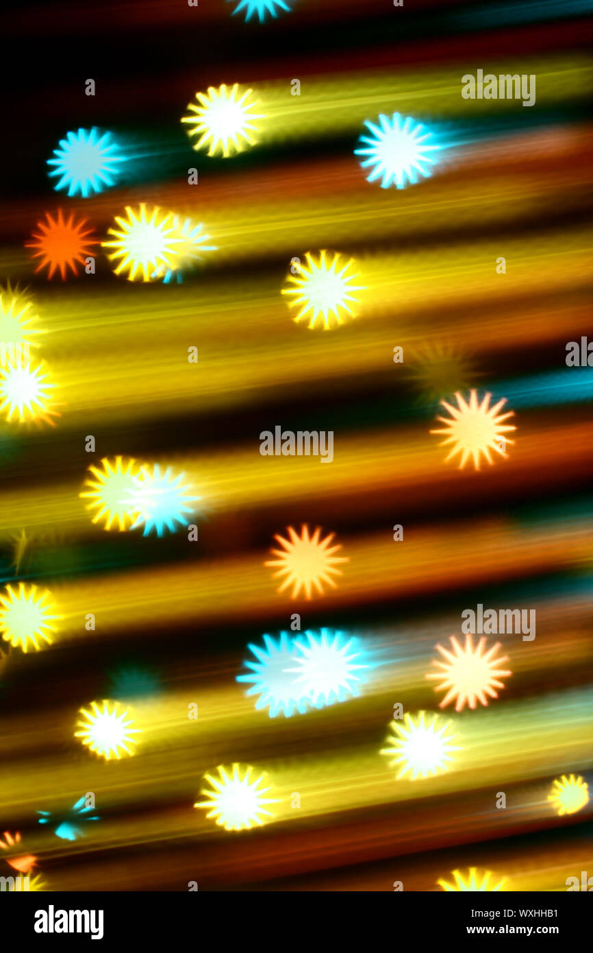 abstract disco colored stars motion background Stock Photo - Alamy