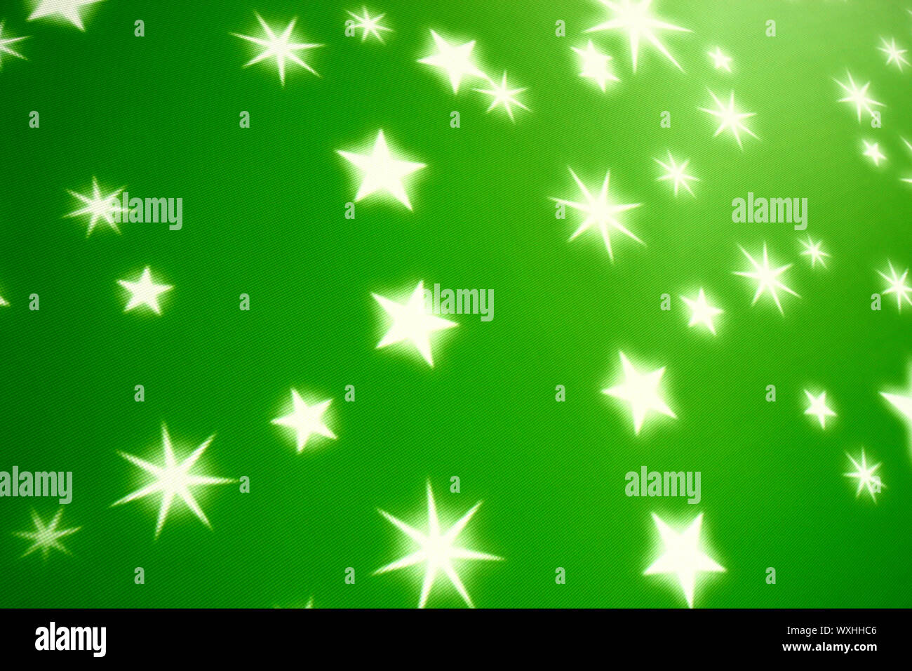 green star glow abstract background Stock Photo - Alamy