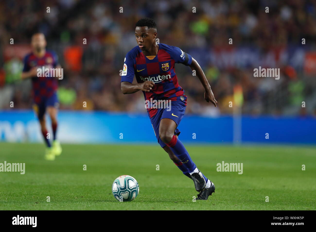 Ansu Fati (Barcelona), SEPTEMBER 14, 2019 - Football / Soccer : Spanish ...