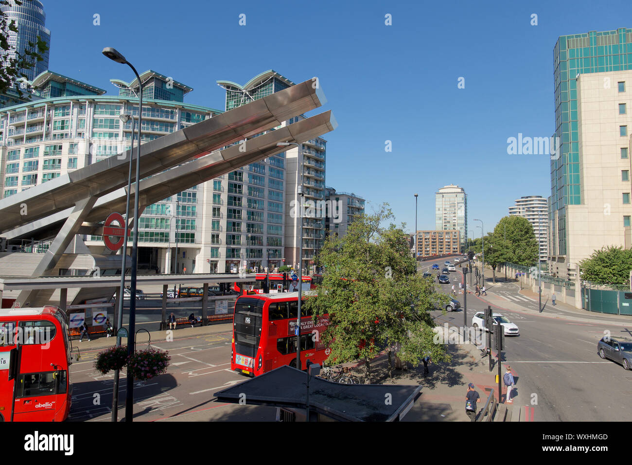 Vauxhall Bus Station, London Stock Photo - Alamy