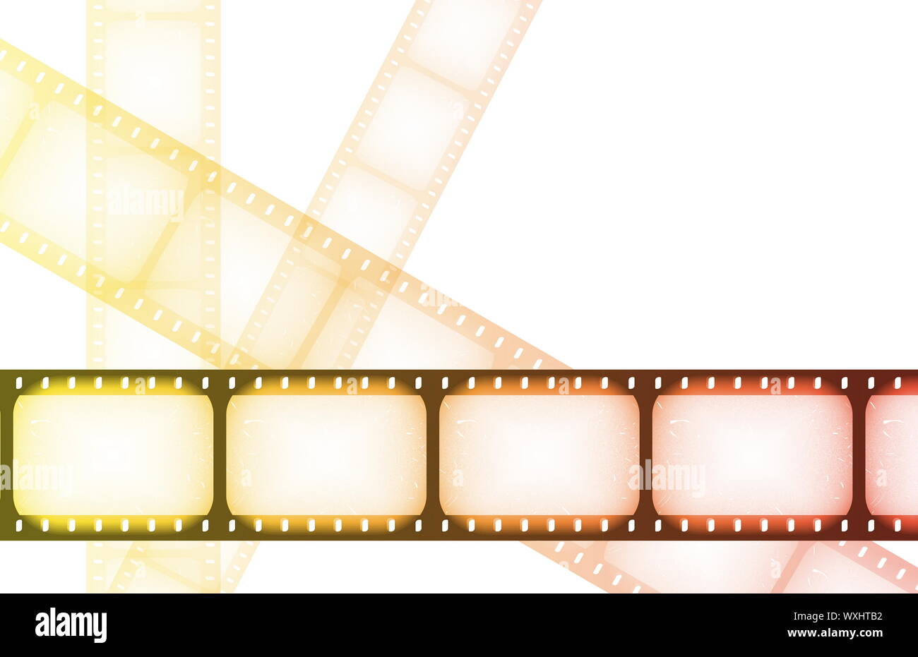 TV Channel Movie Guide on Abstract Background Stock Photo - Alamy